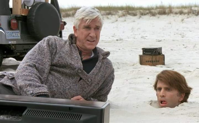 Leslie Nielsen and Ted Danson in Creepshow 1982 - 9GAG