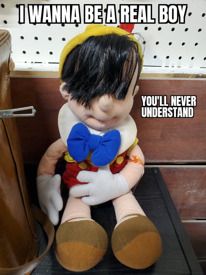 Emo Pinocchio - 9GAG