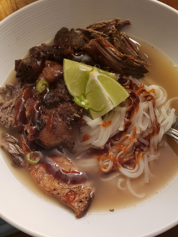 Homemade Ox Tail and Beef Neck Pho. - 9GAG