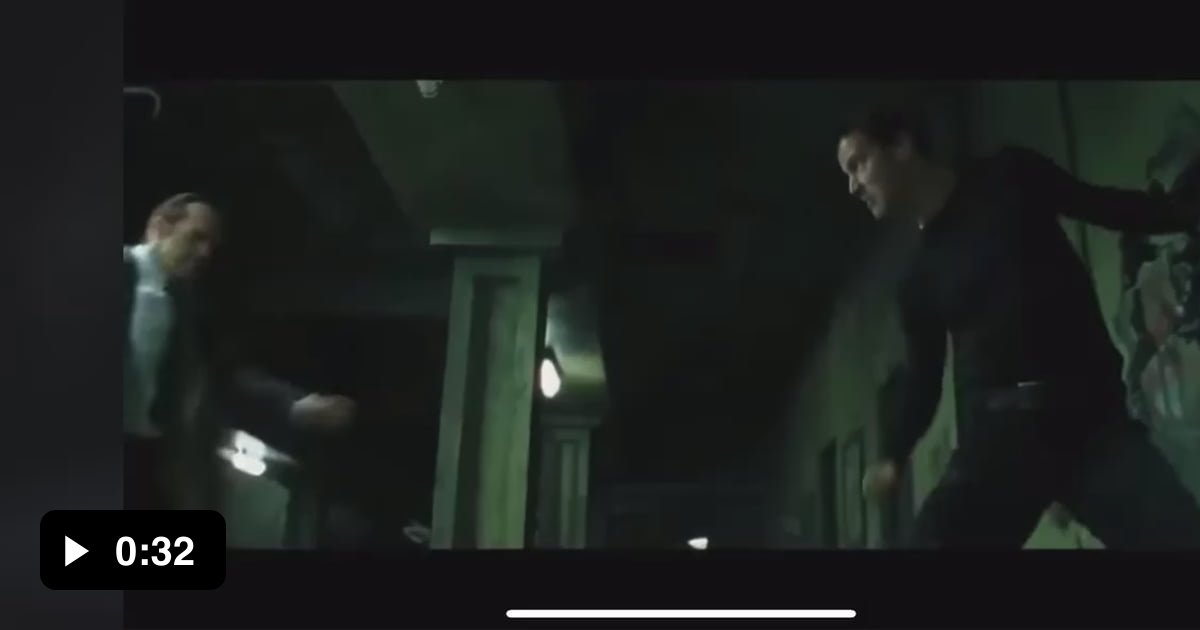 The Matrix Best Scene. - 9GAG
