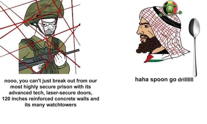 Chad Palestine vs Virgin Israel - 9GAG