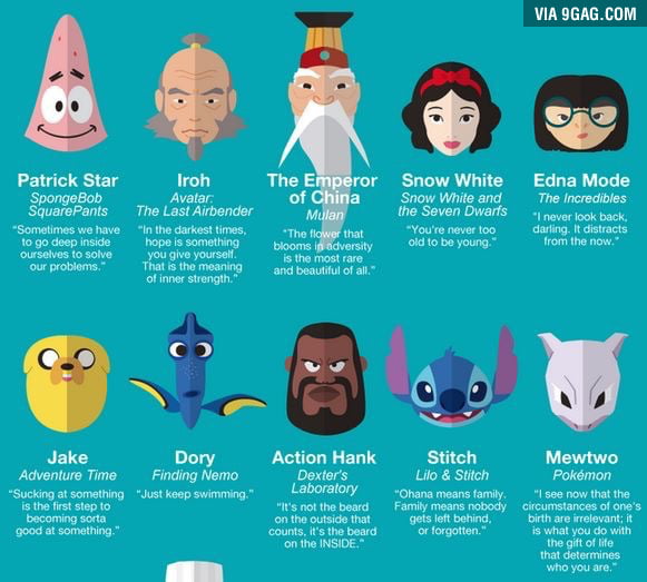 Who says we can't learn from watching cartoons?! - 9GAG