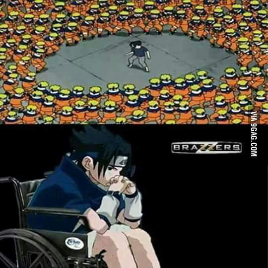 Poor Sasuke - 9GAG