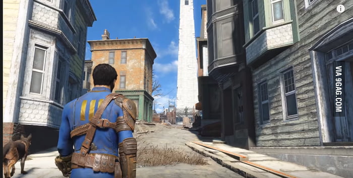 "Fallout 4 has bad graphics" - 9GAG