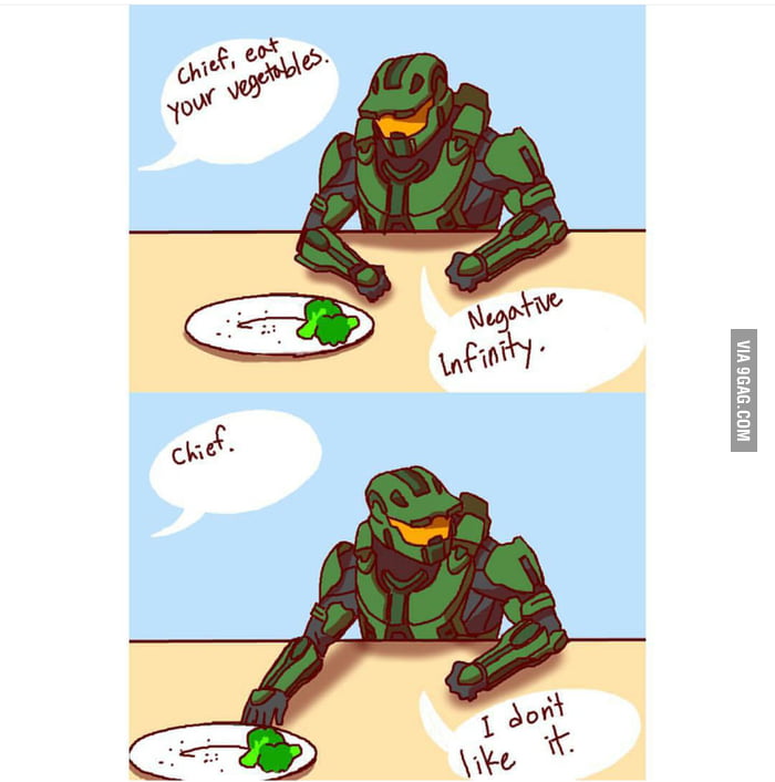Chief eat your vegetables - 9GAG