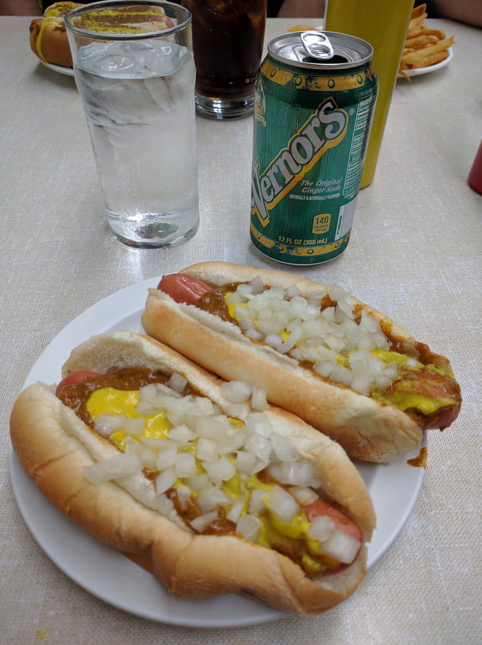 Two Coney Island dogs. And then two moar. - 9GAG
