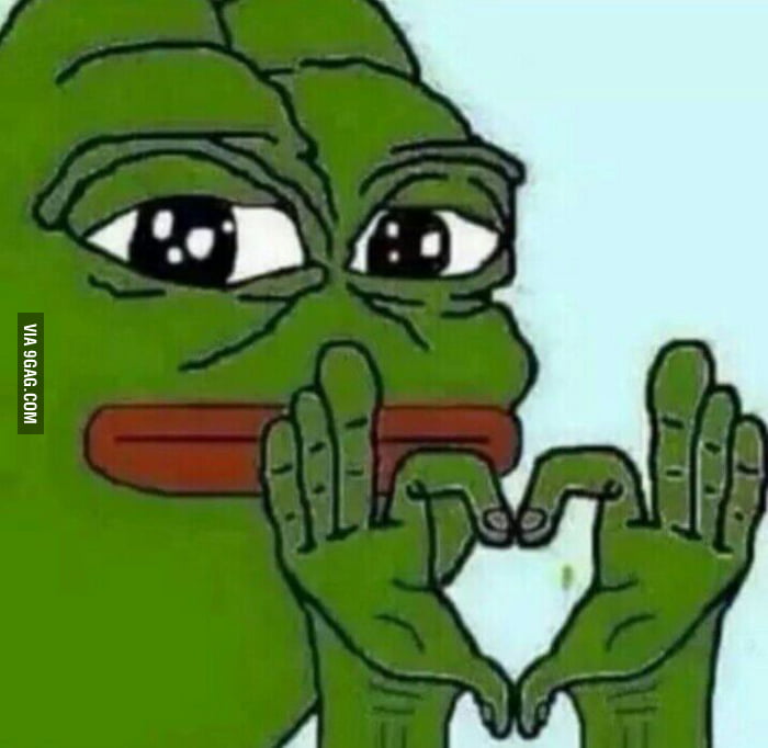 A lovely Pepe Appeared, upvote and Pepe is going to give you luck in ...
