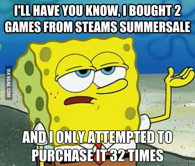 The Steam Store is experiencing some heavy load right now. Please try ...