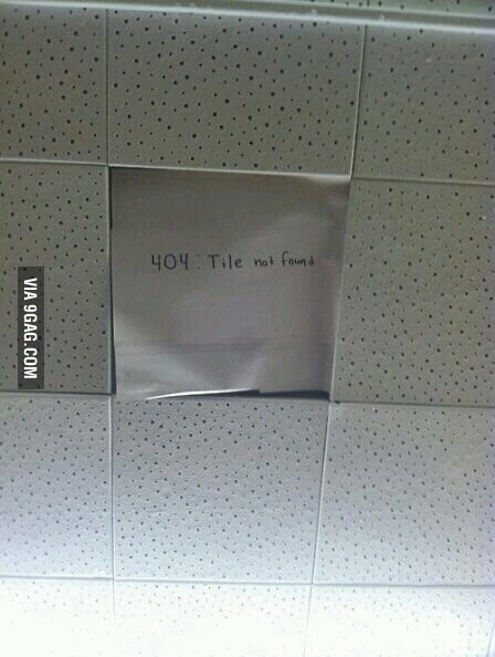 Ceiling looks fine. - 9GAG