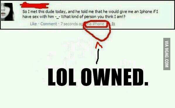 Lol, Owned - 9GAG