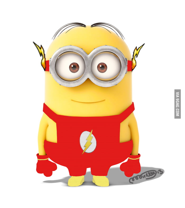 My Minion Flash DC comics - 9GAG