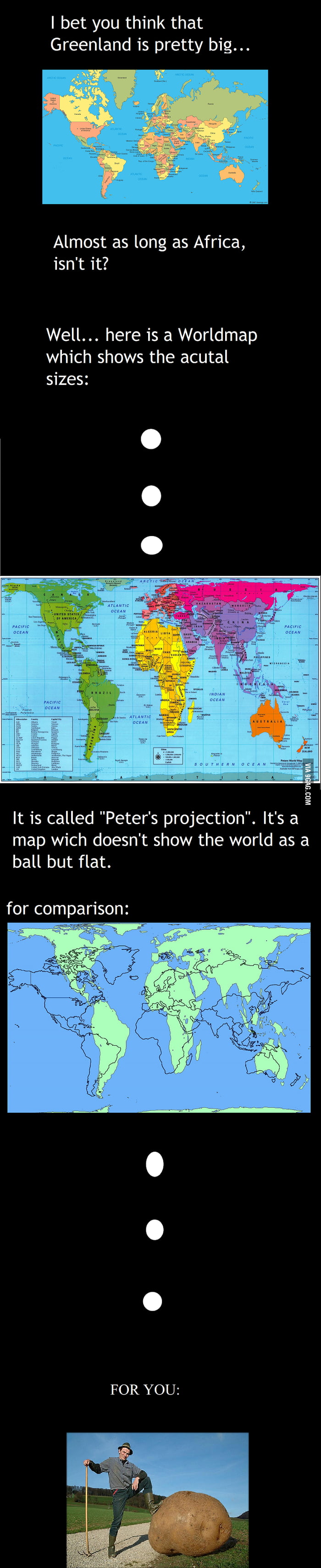 The real world map - 9GAG