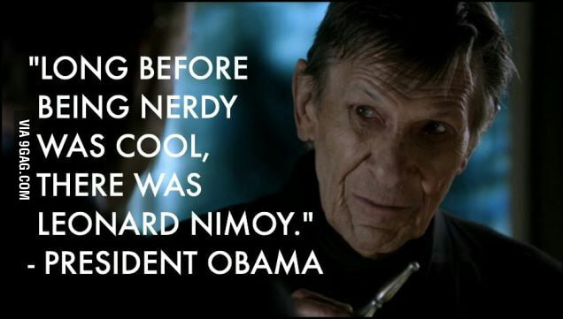 RIP Leonard Nimoy - 9GAG