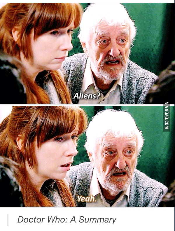 Doctor Who: a summary - 9GAG
