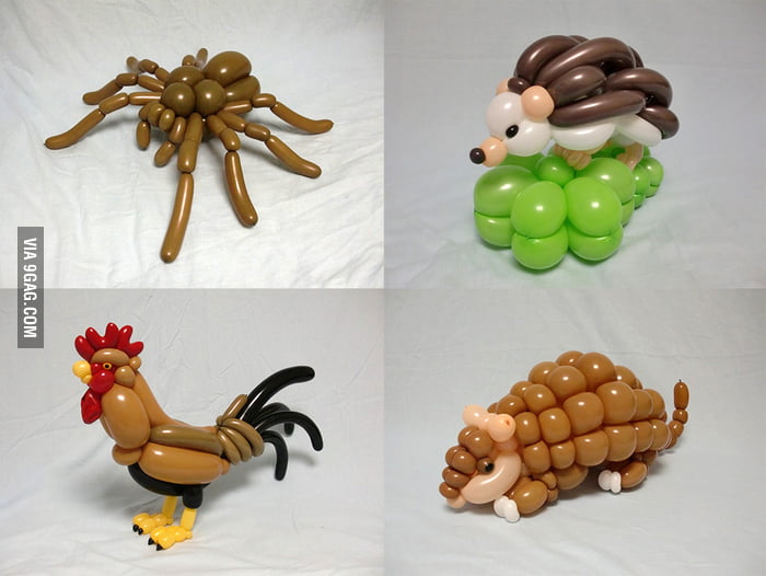 Masayoshi Matsumoto's balloon animals are insane. - 9GAG