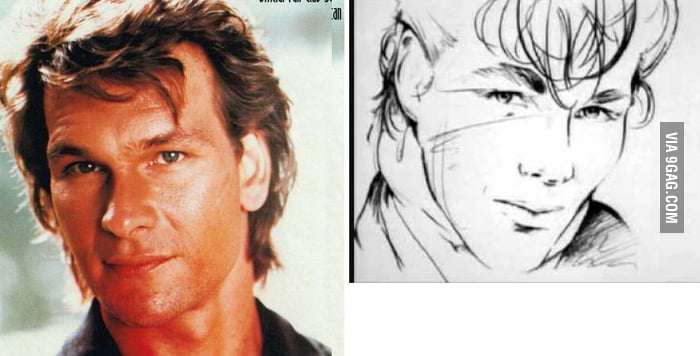 Is it just me, or does the guy in Aha's Take on me look like Patrick ...