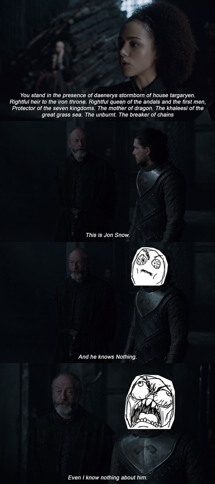 Poor Jon Snow. :-/ - 9GAG
