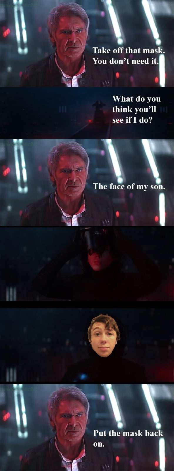 Take off the... mask? - 9GAG