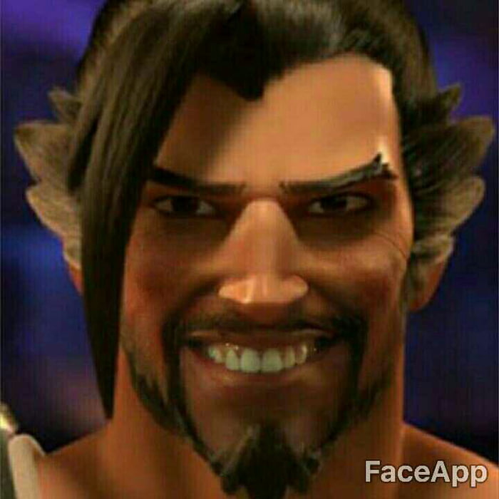 Why hanzo never smile - 9GAG