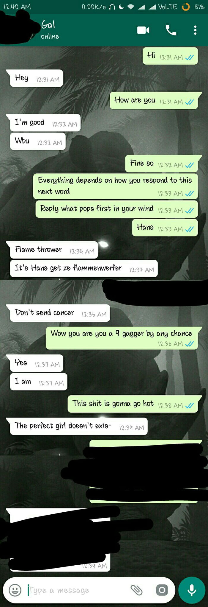 The perfect girl doesn't exis- - 9GAG