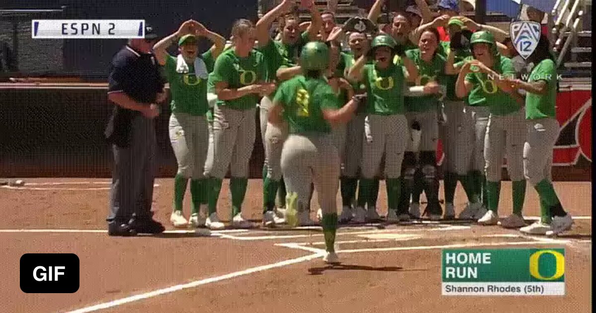 Softball butt grab - 9GAG