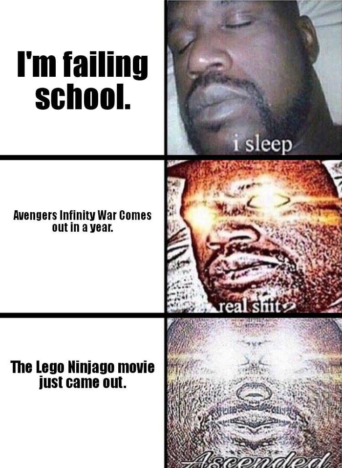 I sleep...Real shit... Ascended - 9GAG
