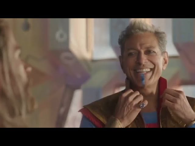 Thor Ragnarok: Jeff Goldblum as the Grandmaster (HD) - 9GAG