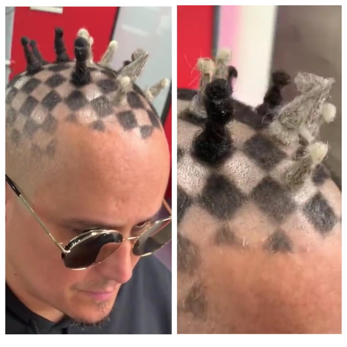 Chess haircut - 9GAG