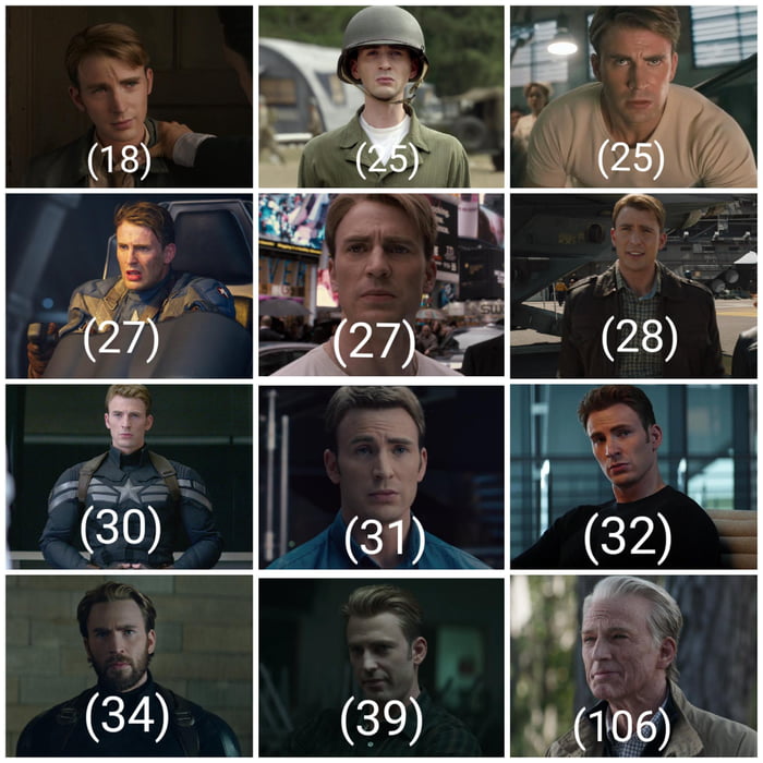 The Evolution of Steve Rogers - 9GAG