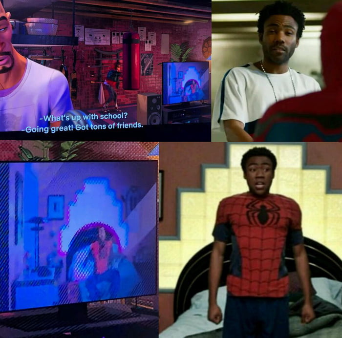 In Spider-Man: Into the Spider-Verse (2018), a shot from Season 2 ...