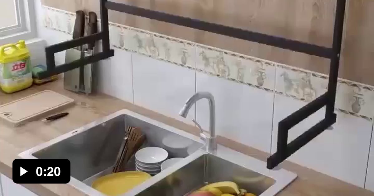 Over sink dish rack - 9GAG