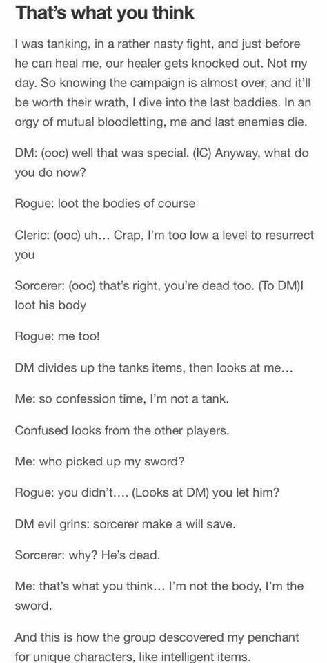 We need D&D section - 9GAG