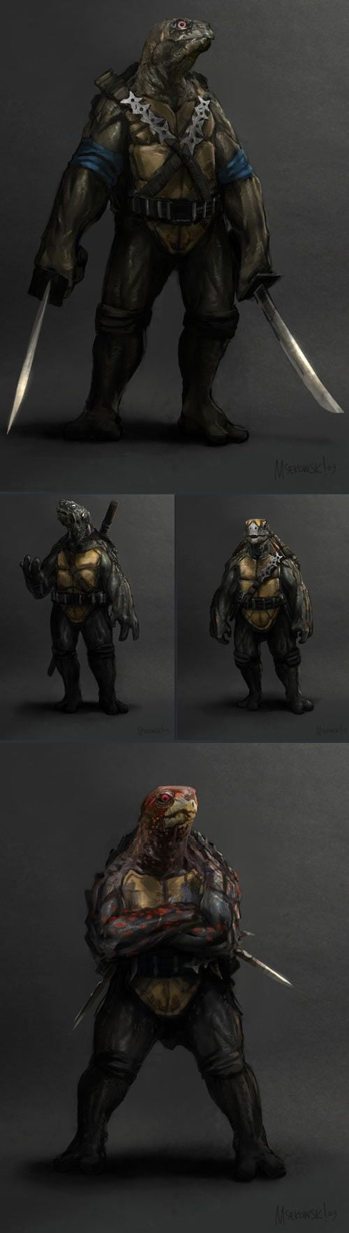 Realistic-looking Teenage Mutant Ninja Turtles - 9GAG