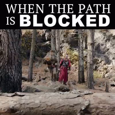 Path is Block - 9GAG