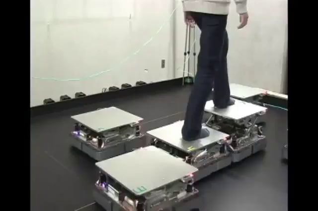 Omni-directional treadmill for virtual reality - 9GAG