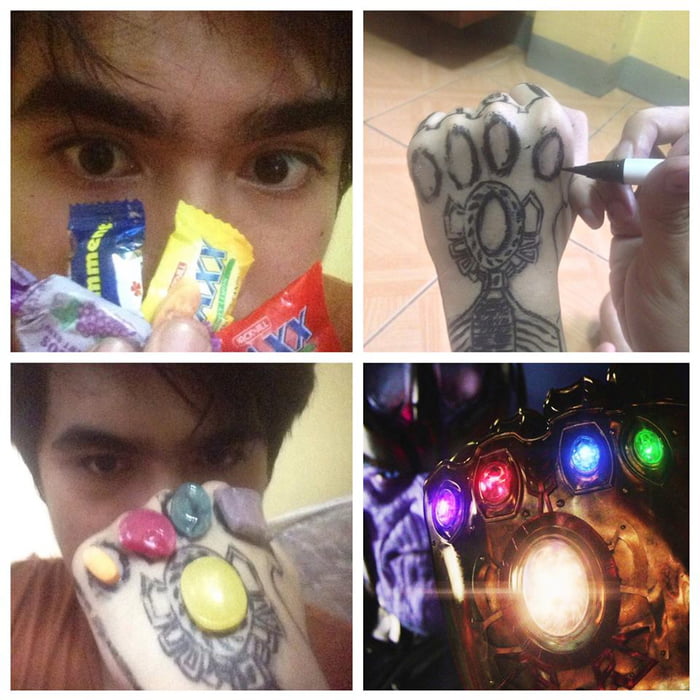 Infinity stones .. ooops I mean infinity candies - 9GAG