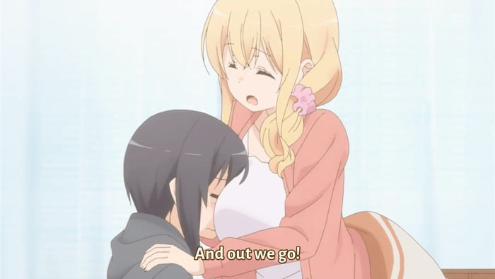 How to stay warm with onee-san - 9GAG