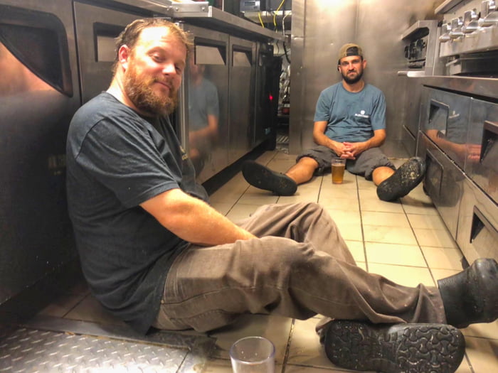 My badass chefs after working a 14hr+ day getting crushed since we’re ...