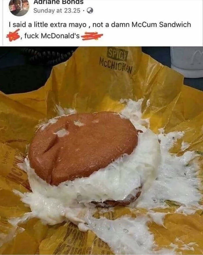 McCum Sandwich. - 9GAG