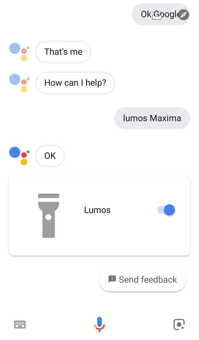 Enables the Flashlight ! - 9GAG