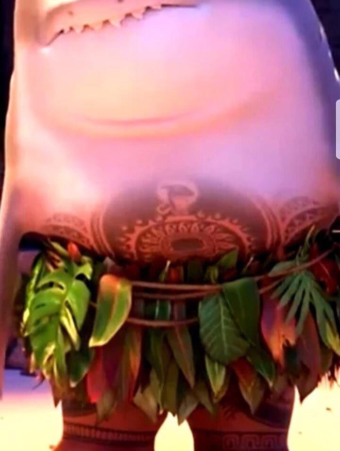 In Moana, shark head Maui’s mini Maui also has a shark head. - 9GAG