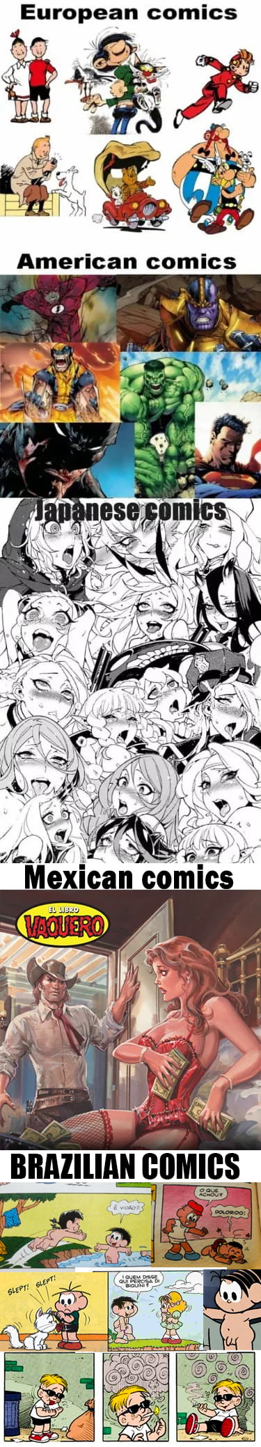 Brazilian comics is for kids... - 9GAG