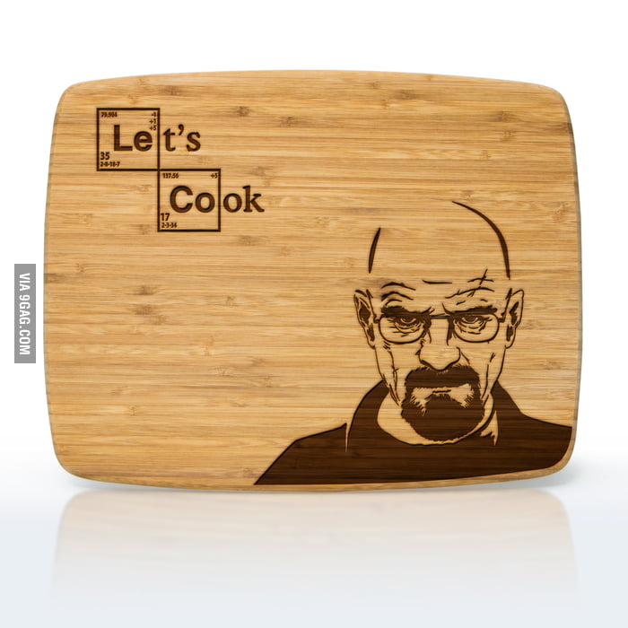 Let's Cook - Heisenberg - Breaking Bad Cooking Bord (Laser Engraving ...