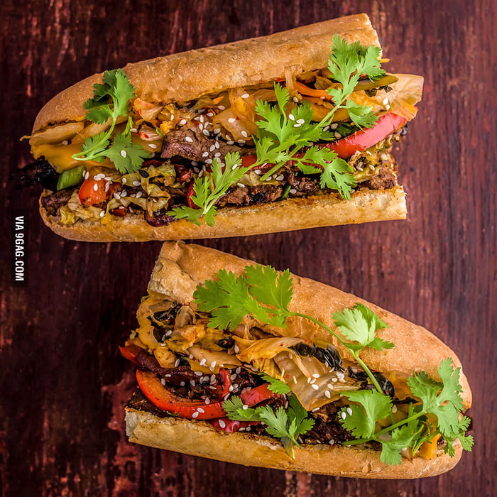 Bulgogi Cheesesteak Subs - 9GAG