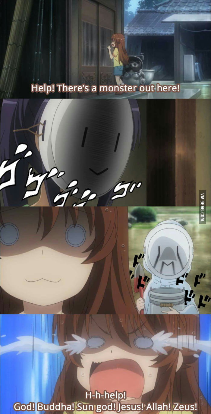 Is there anybody scare like this? xD - 9GAG