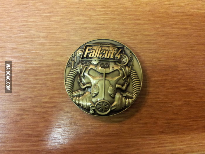 A nice Fallout 4 challenge coin for those of us with military base ...