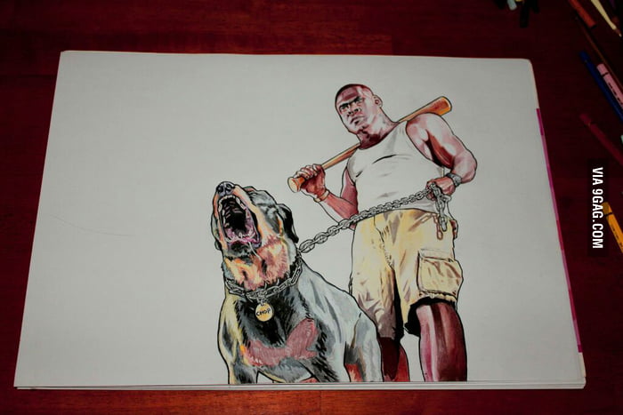 GTA V: Chop and Franklin - 9GAG