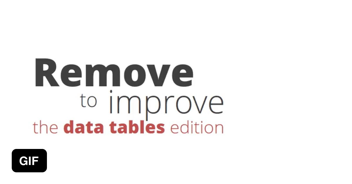 How To Improve Excel Tables With Minimalism 9GAG