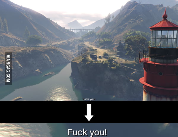 My screenshot was trolled softly by subtitles (GTAV) - 9GAG