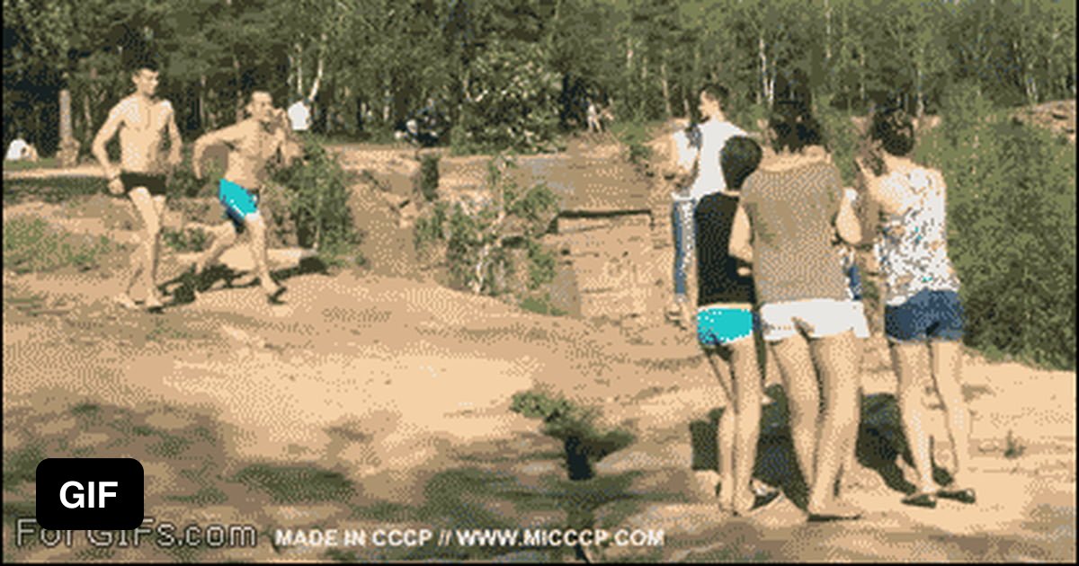 While I Cliff Dive - 9GAG